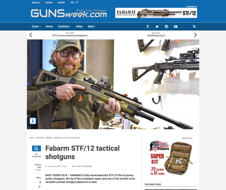 Fabarm STF 12 (FDE) - FABARM PROFESSIONAL